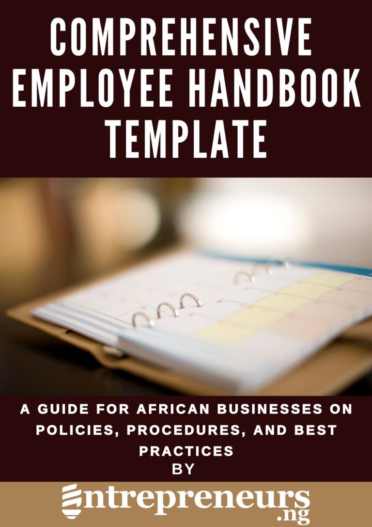 Comprehensive Employee Handbook Template For Entrepreneurs