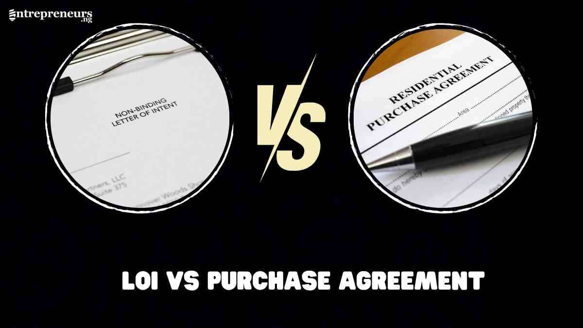 LOI vs Purchase Agreement: Key Differences in M&A Deals Entrepreneurs ...
